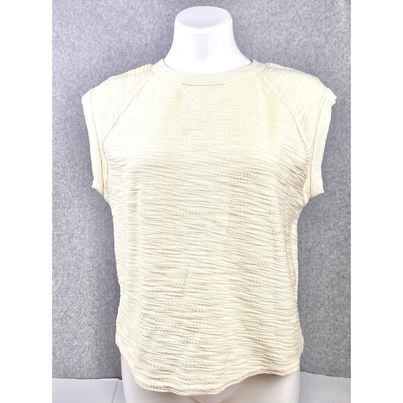 Universal Thread | Tops | Universal Thread Tank Top Yellow Beige Crew ...